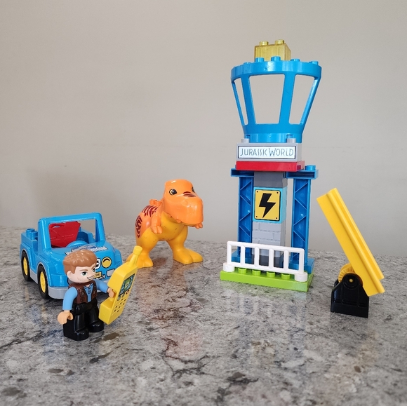 Lego | Toys | Lego Duplo Jurassic World T Rex Tower | Poshmark